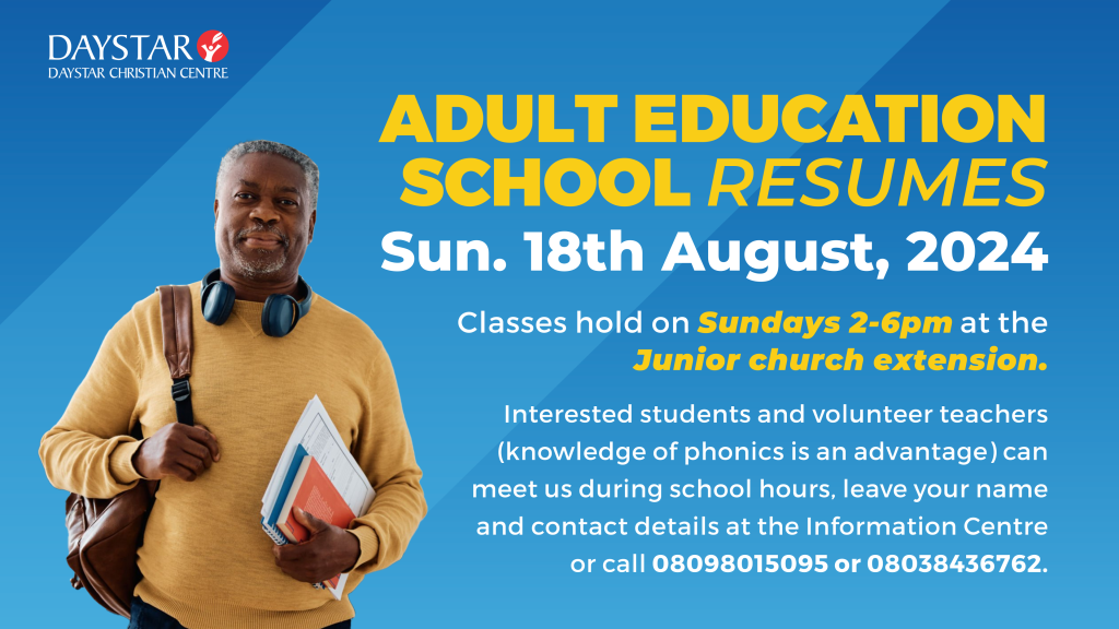 Be A Person of Value - Daystar Christian Centre